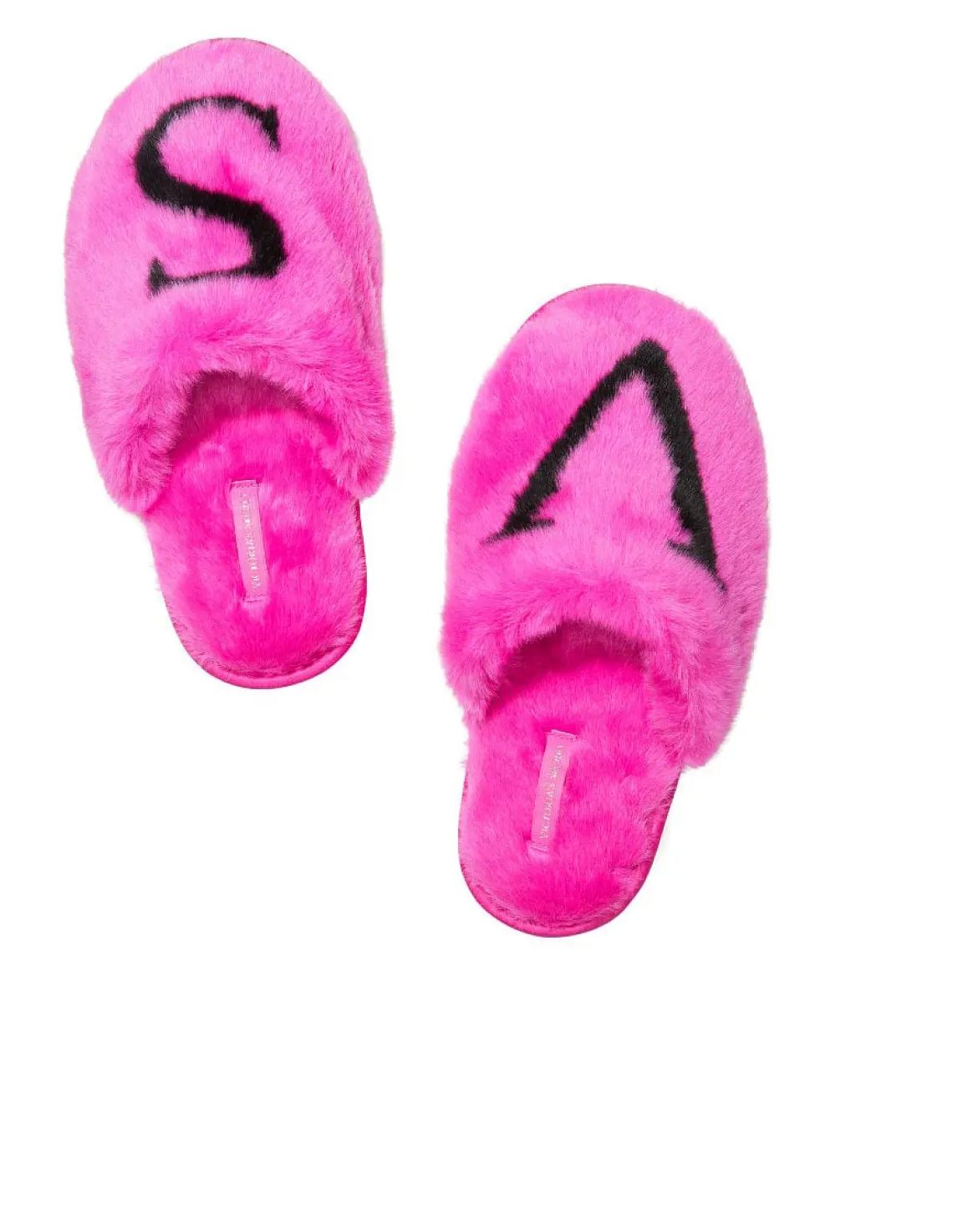 Капці Victoria's Secret Closed Toe Faux Fur Slipper Pink Вікторія ...